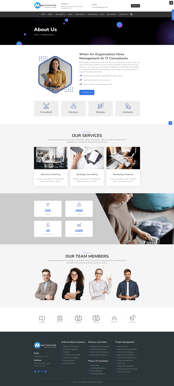 Mega Corporate Theme by Pennyblack Templates