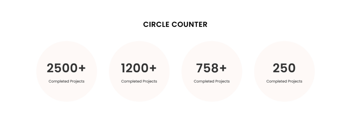 Project counter Module by Pennyblack Templates
